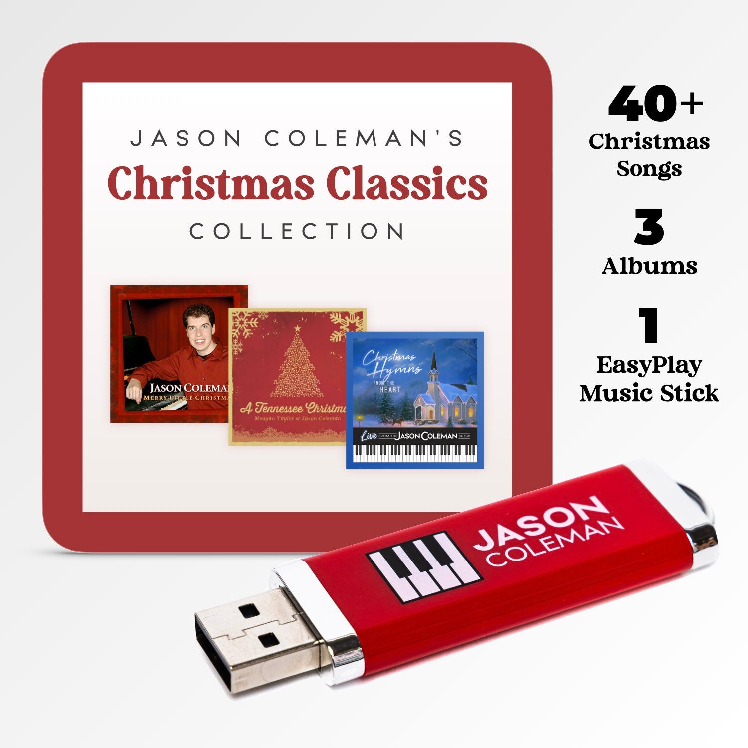 Jason Coleman: Christmas Classics [EasyPlay Music Stick] – Jason ...