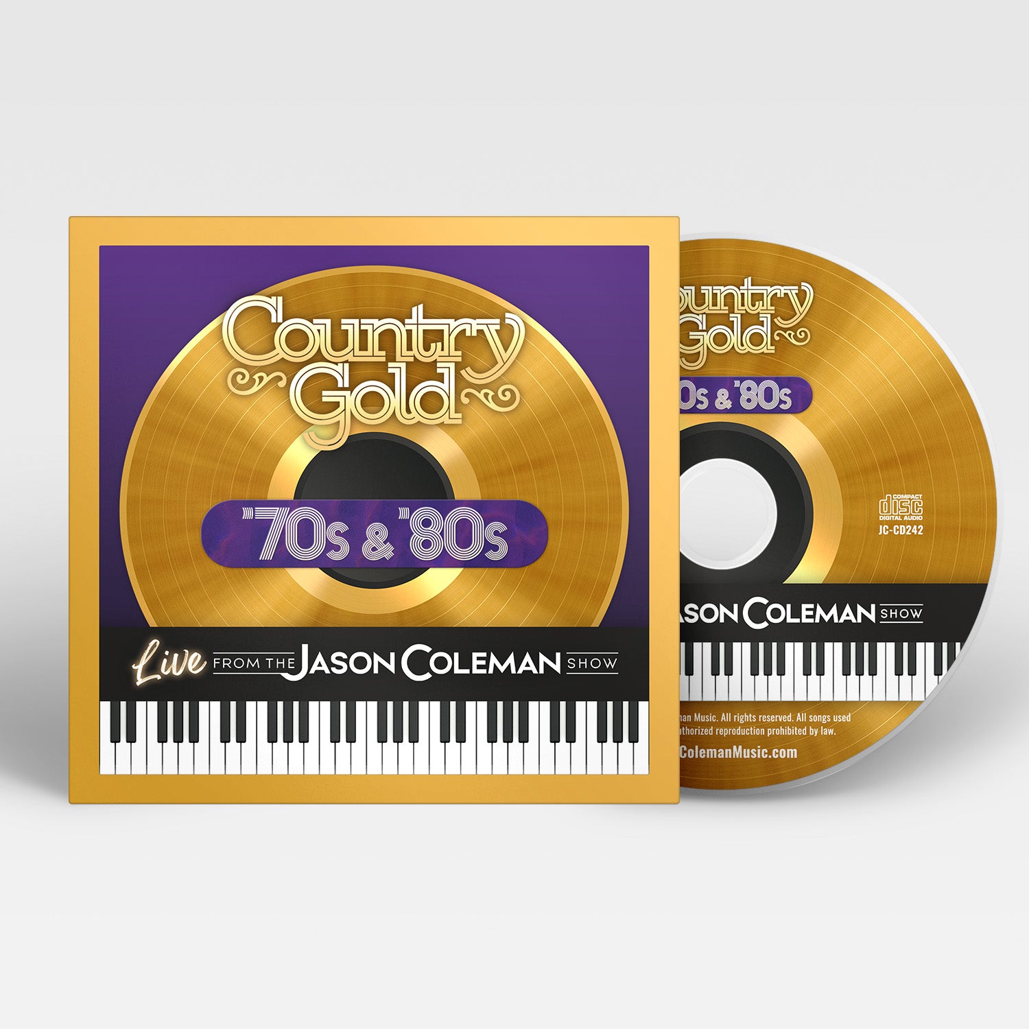 '70s & '80s Country Gold - Live from The Jason Coleman Show [CD ...